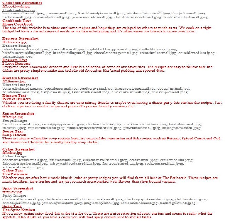 HTML/CSS Case Study - Main Content